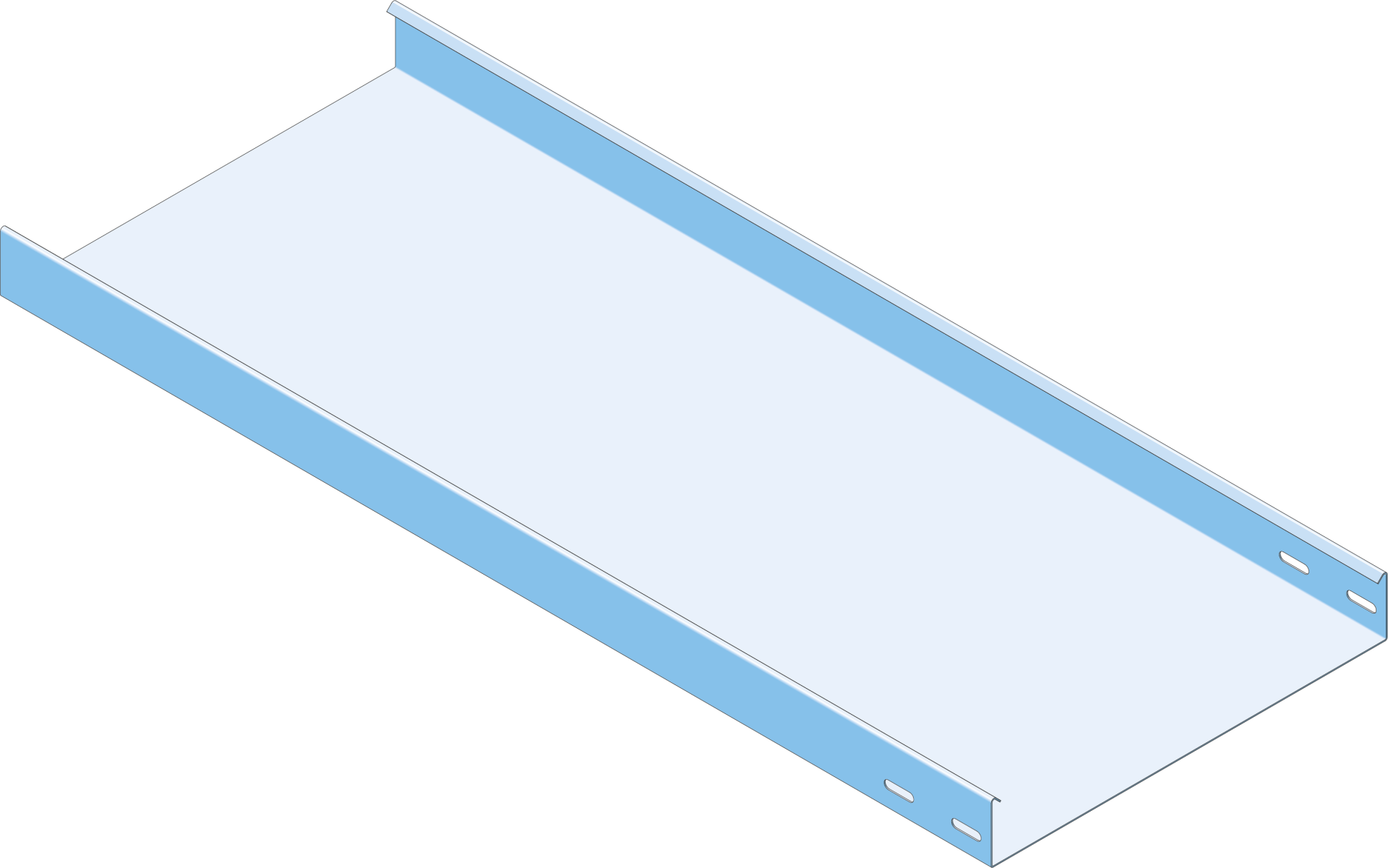 Eurostrut Cable Trays | cable tray, cable route and NATO tray