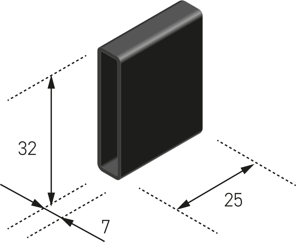 Beschermkap Marine Ladder Zwart | ESL-PECB