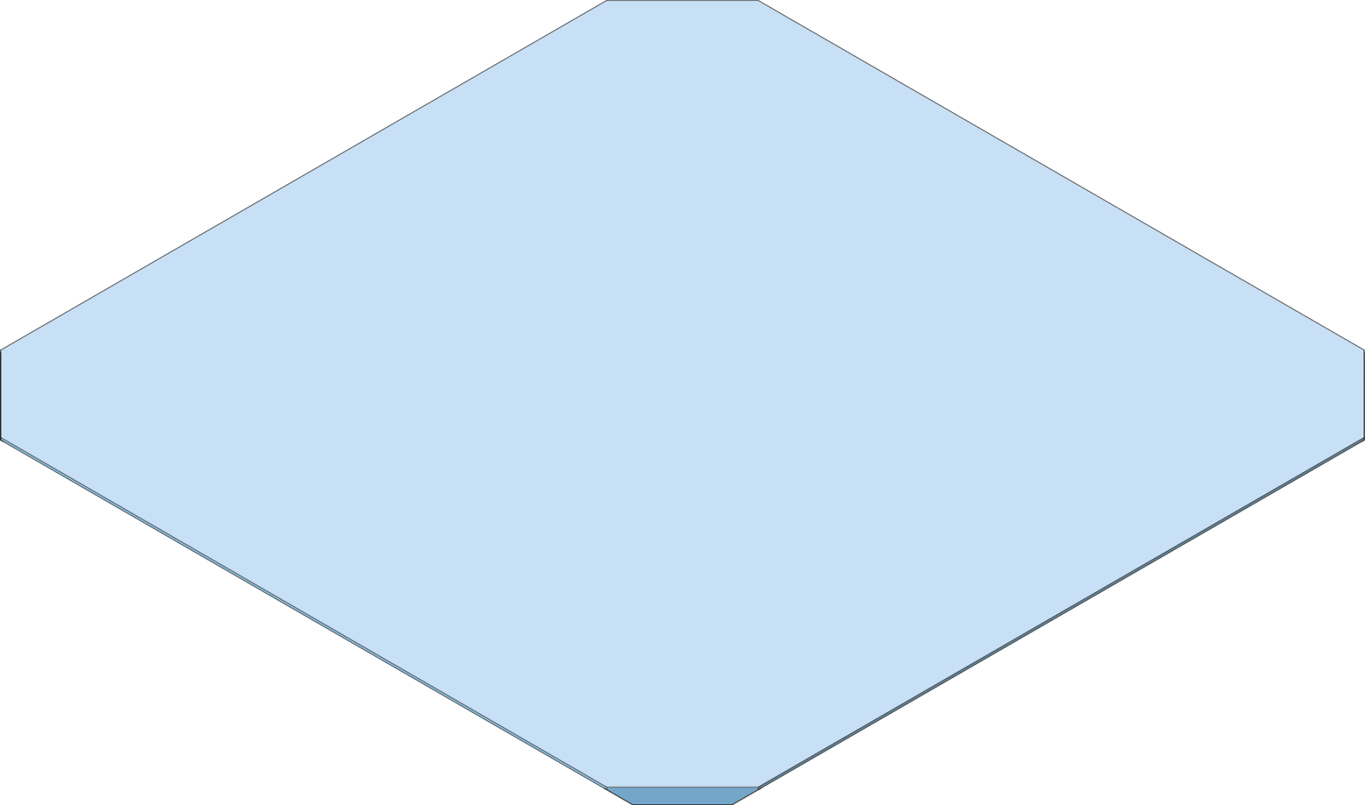 Cover Crossover Cable Tray ECT 100 SS316 | Stainless Steel 316 | 100 mm ...