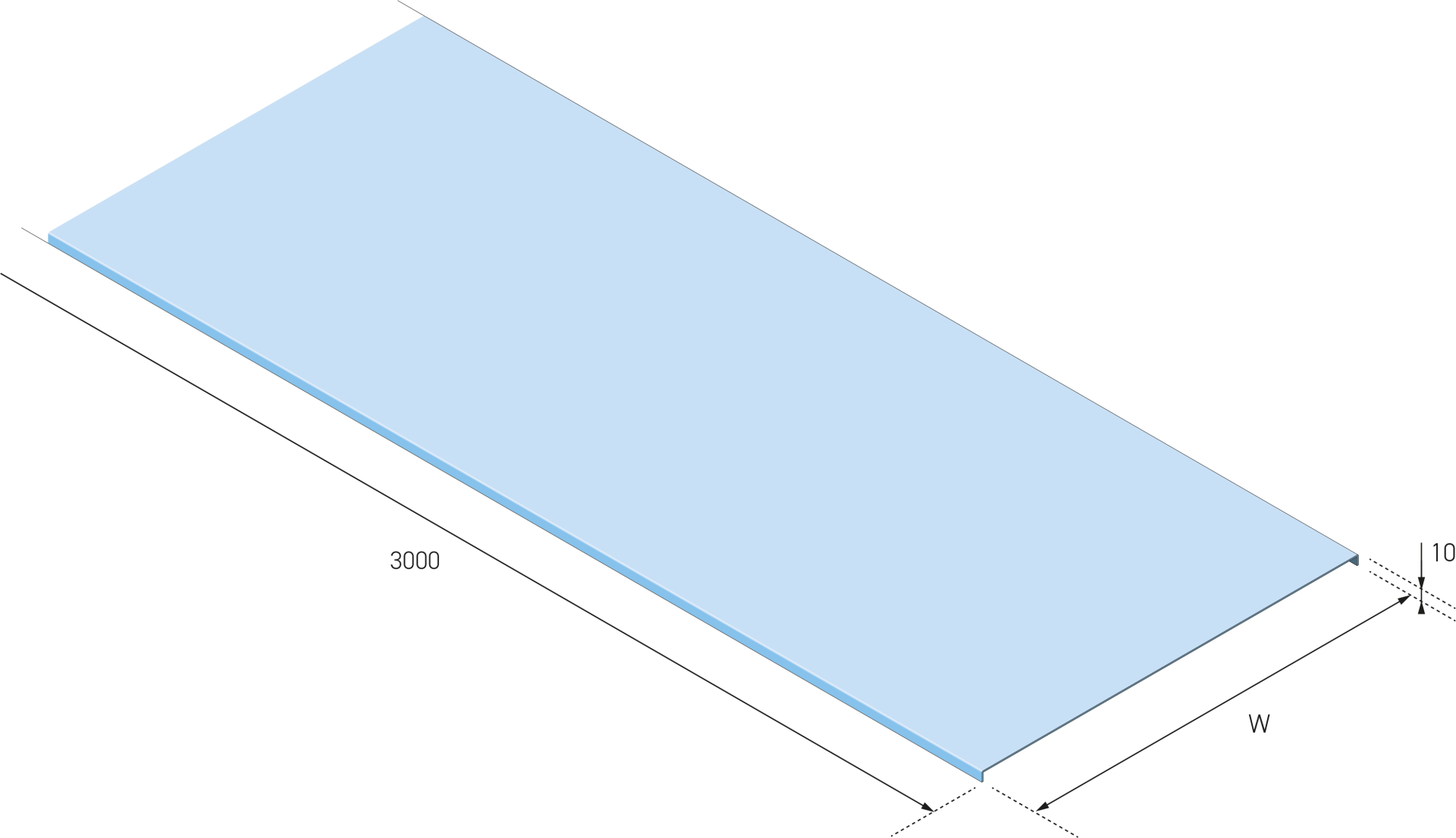 Cover Cable Tray ECT 150 TV | 150 mm | 3000 mm | Hot dip galvanized ...